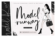 Model Runway Font by Blog Pixie | Creative Market