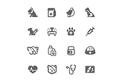 Simple pet vet icons, an Icon by Davooda