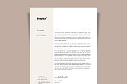 Canva Letterhead Template