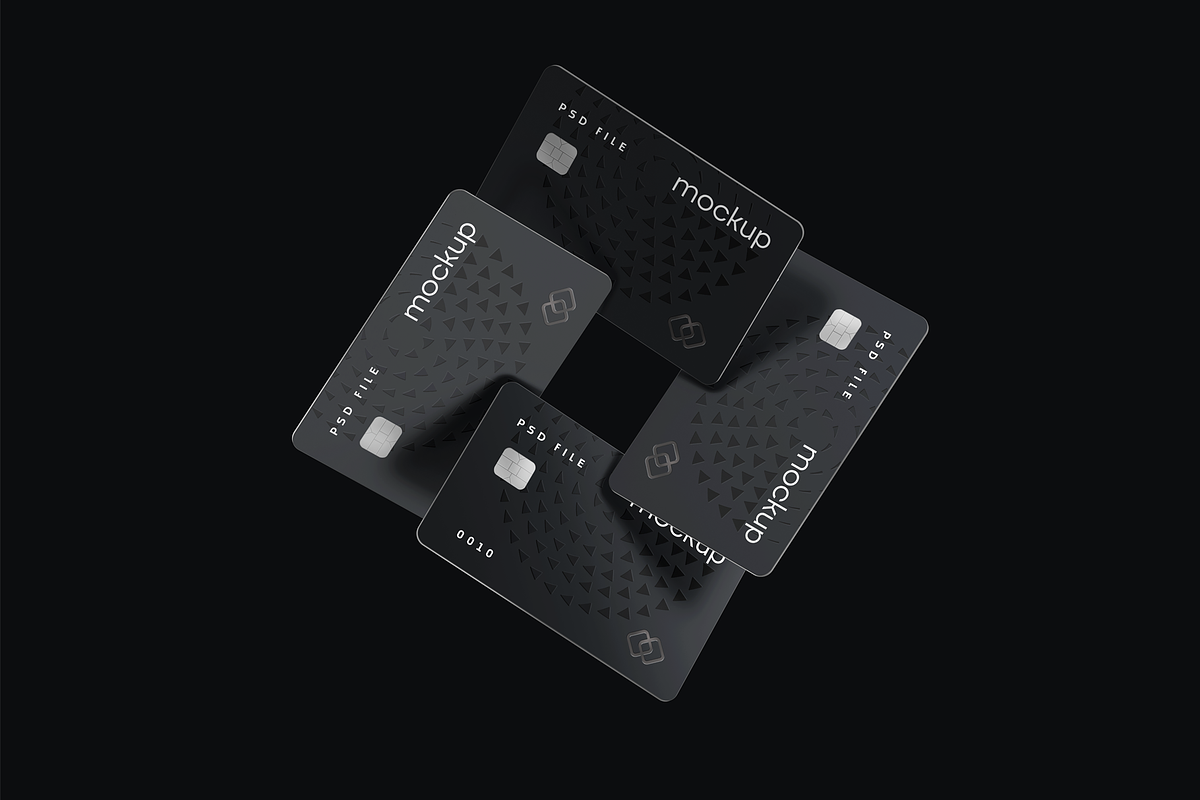 Credit and Debit Card Mockup