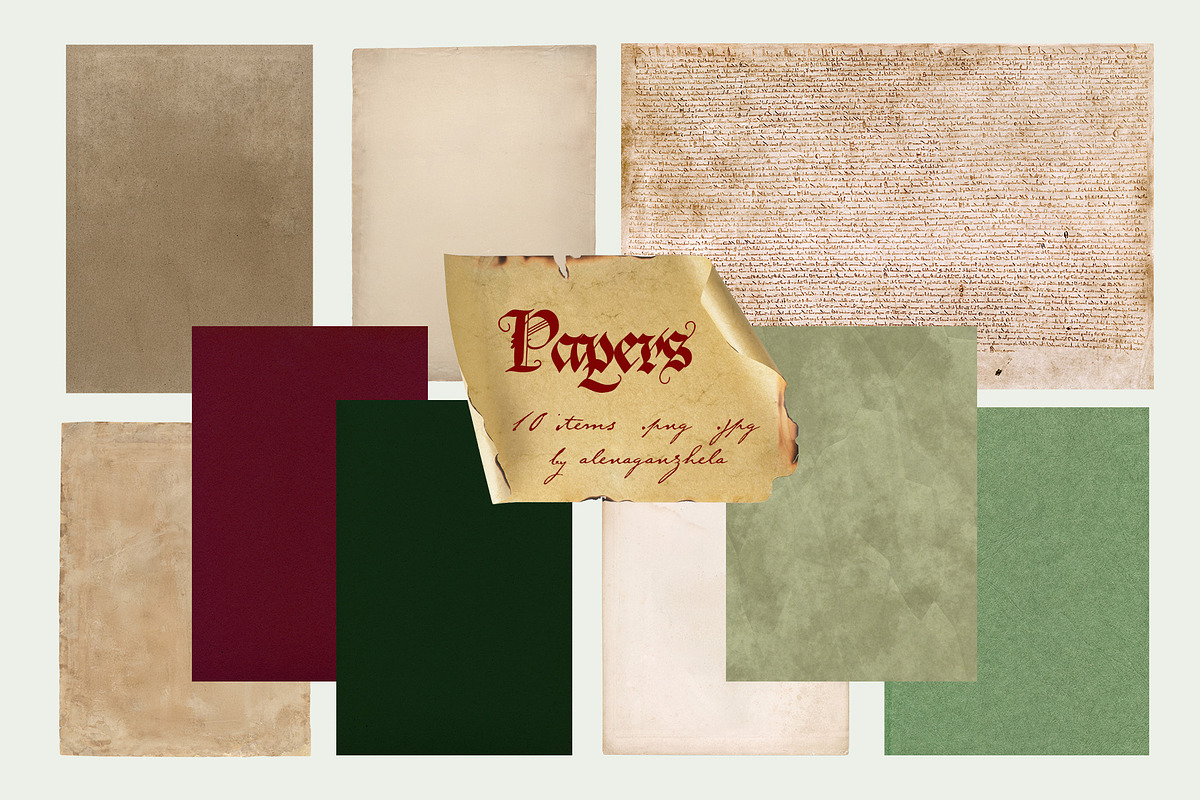 MEDIEVAL FANTASY - Scrapbooking Set, an Object Graphic by alenaganzhela