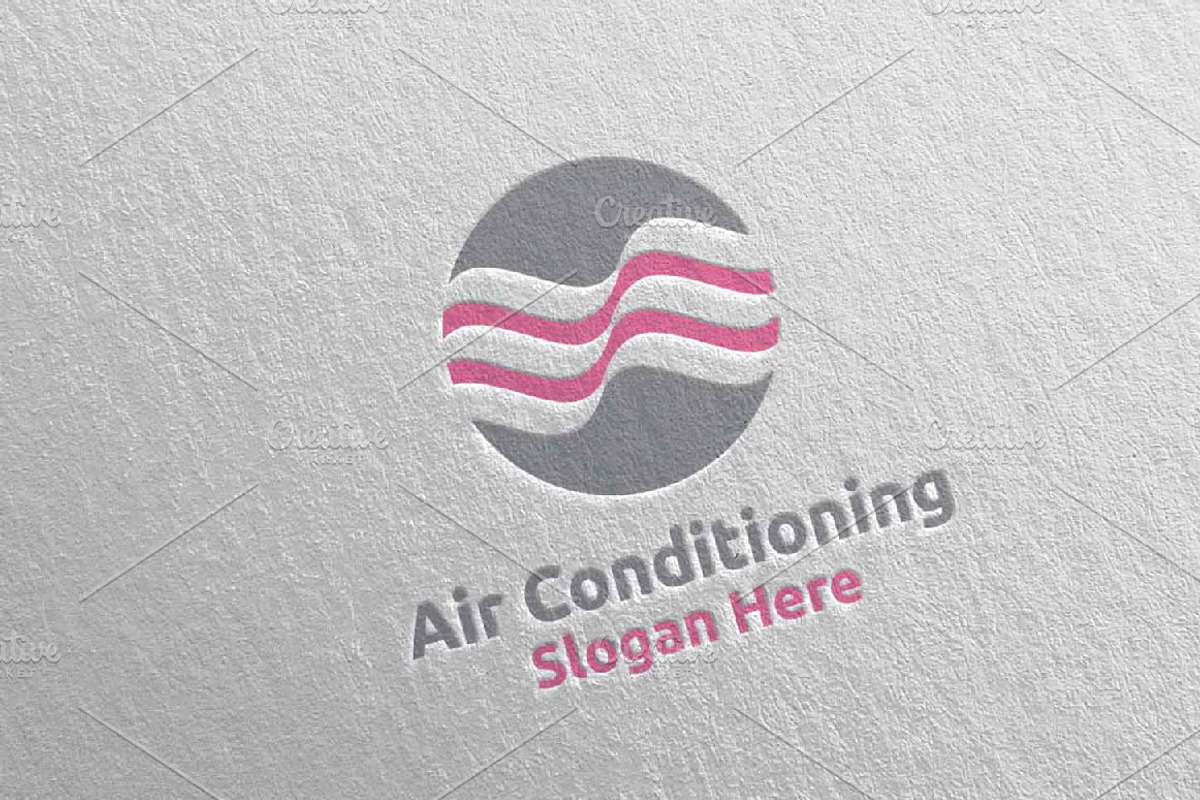 Air Conditioning and Heating Logo 5, a Branding & Logo Template by ...