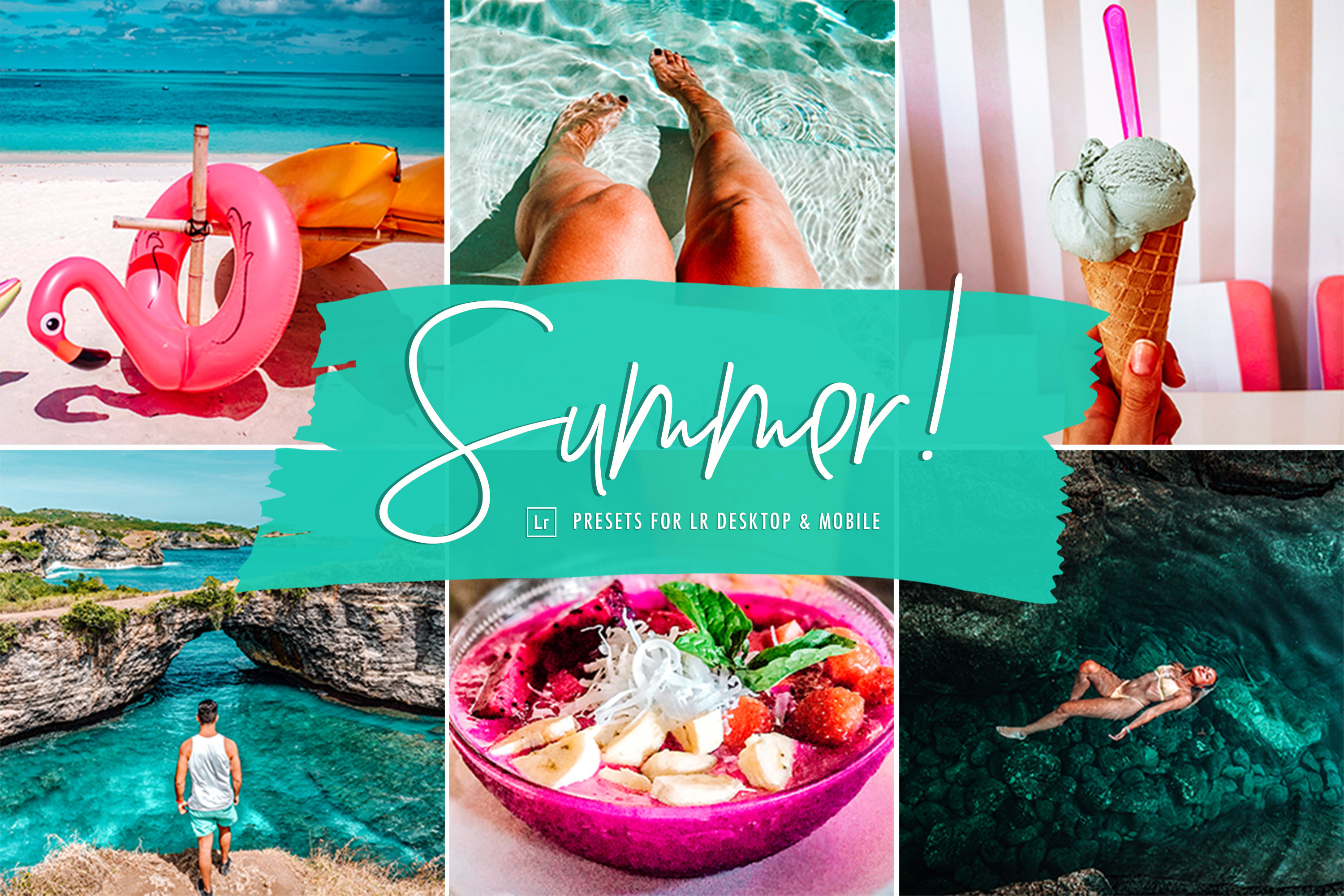 Summer Punch Lightroom Presets, an Action Add-On by Signature Edits