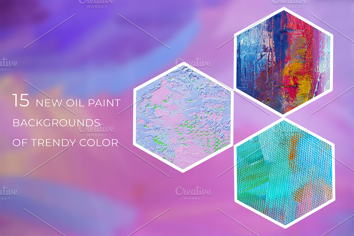 SET OF ABSTRACT OIL PAINT TEXTURES, a Texture Graphic by Alim Yakubov | Creative Market