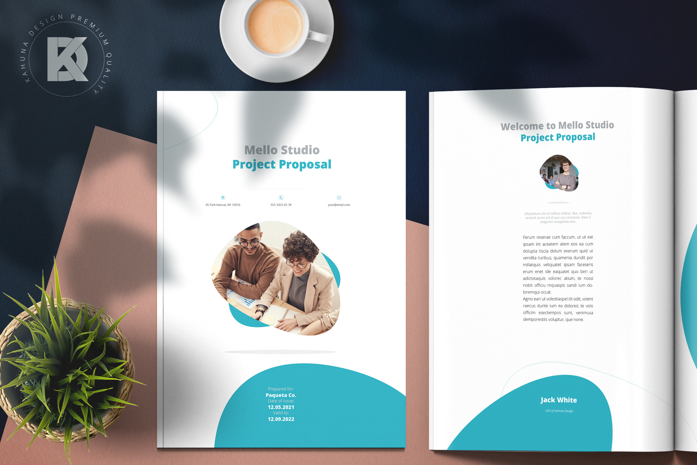 Mello Project Proposal, a Brochure Template by Kahuna Design