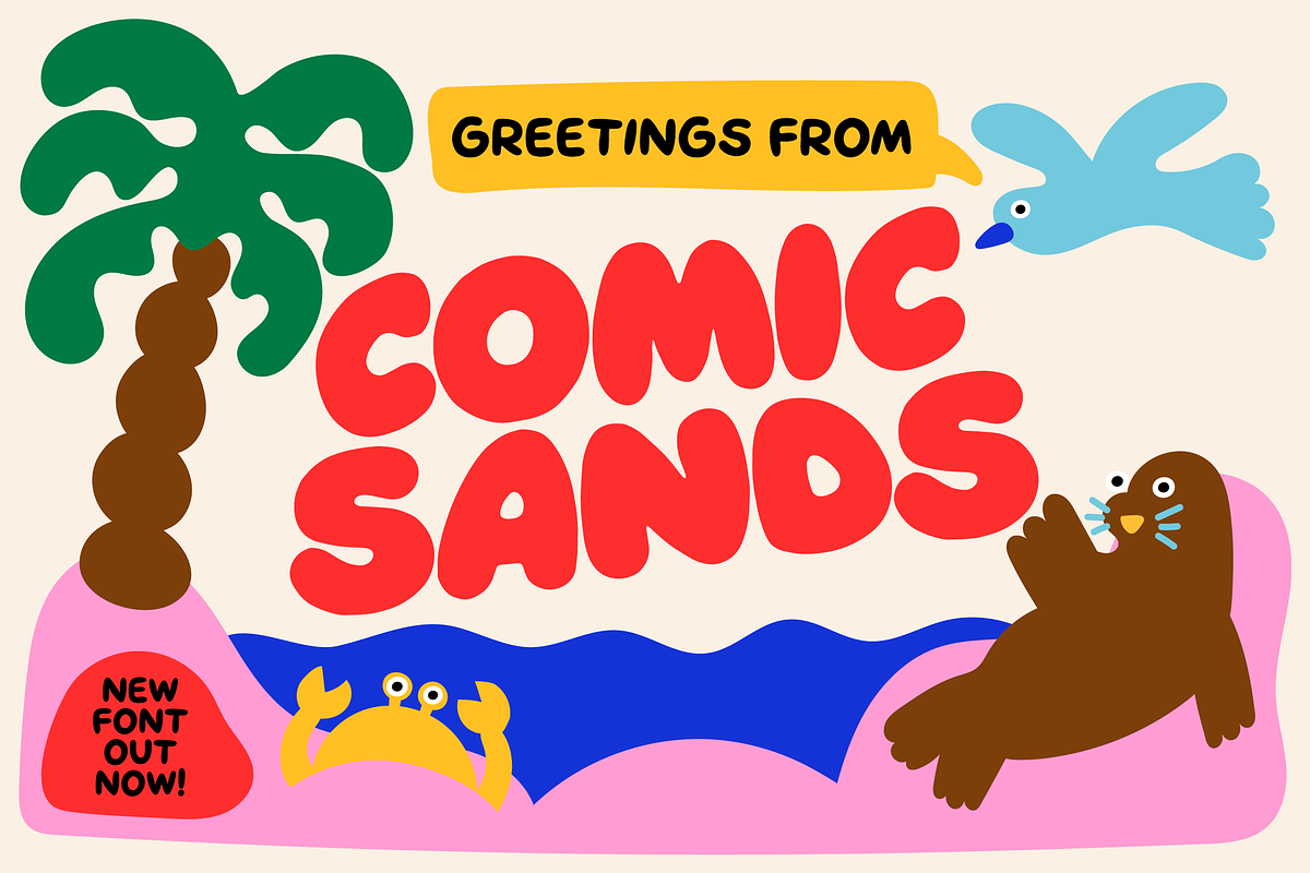 Super Happy Good Time! Font Bundle, a Sans Serif Font by Meg Lewis Fun ...