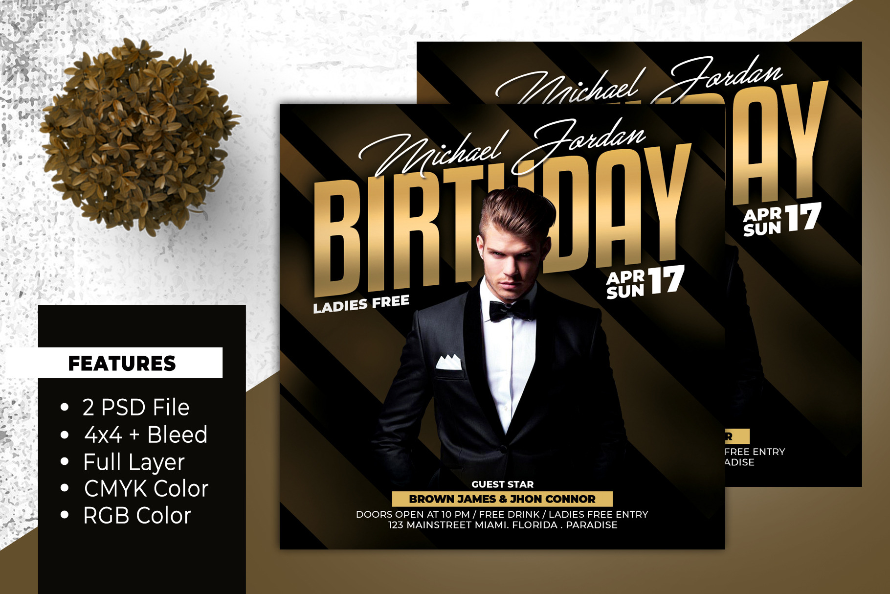 Birthday Flyer, a Flyer Template by AyumaDesign