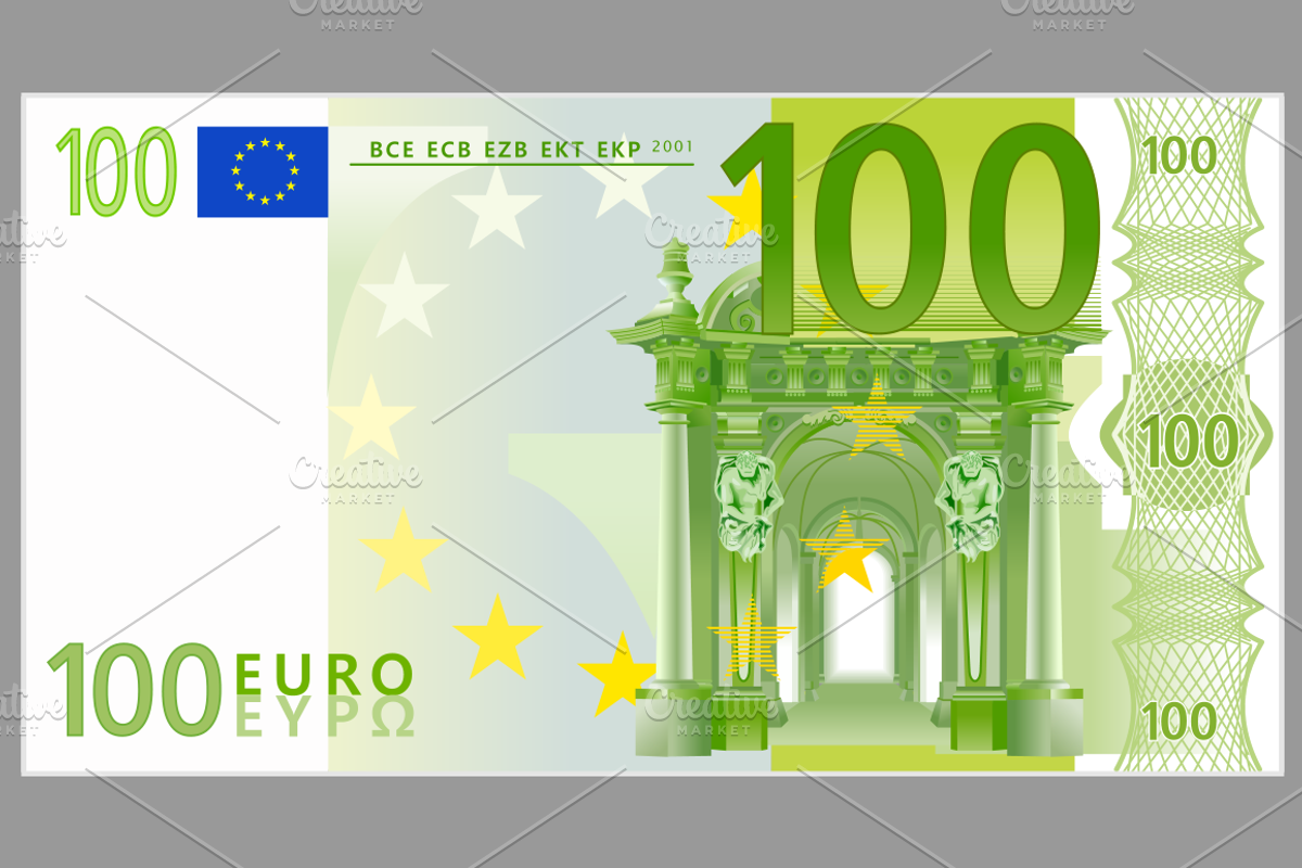 Euro banknotes, a Finance Illustration by ilynx