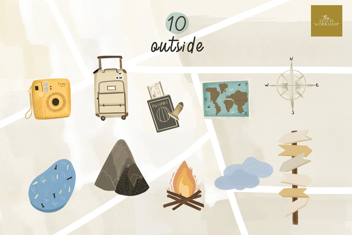 Maps Everywhere map creator, an Illustration by Cocoa studio by Eliza M