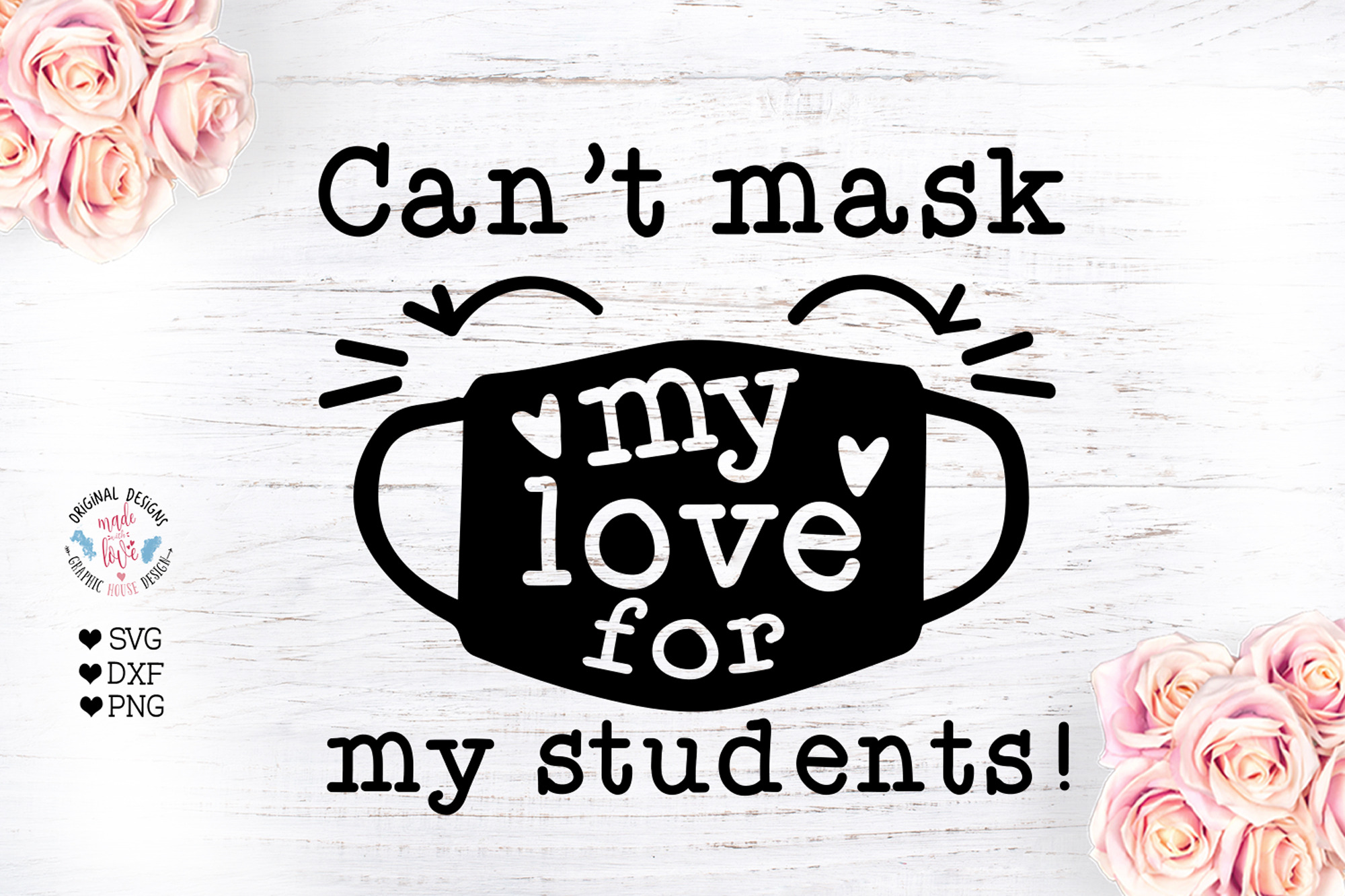 Can’t mask my love for my students, an Education Illustration by ...