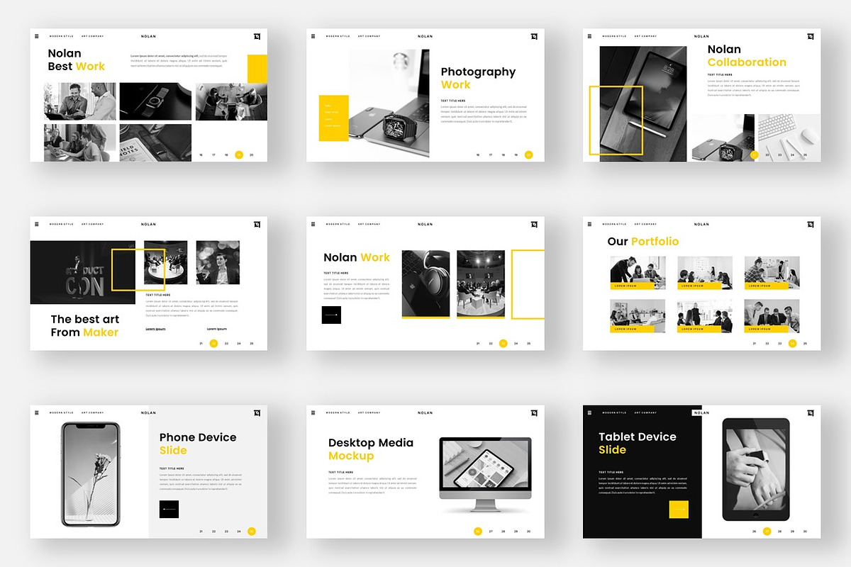 NOLAN - PowerPoint Template