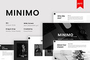 MINIMO - Minimal PowerPoint Template | Creative Market