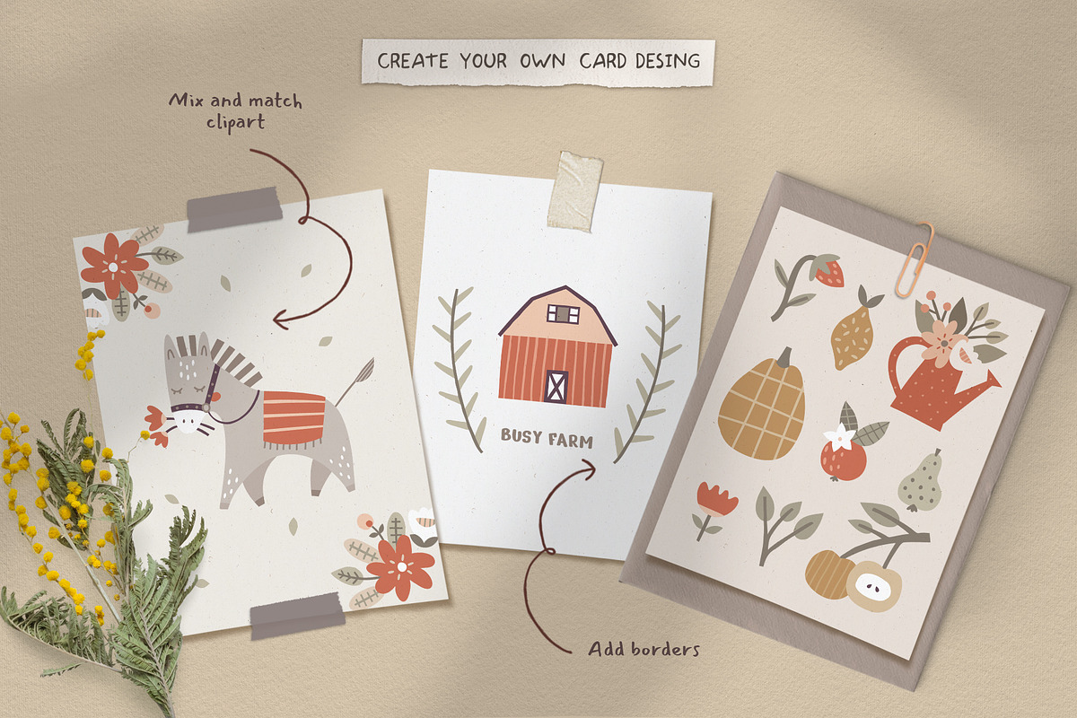 Busy Farm - Farm Animals