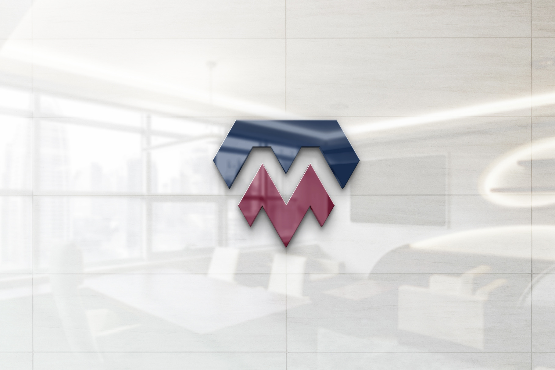 Graphic Design Logo Lettering M, a Graphic by Nickhard