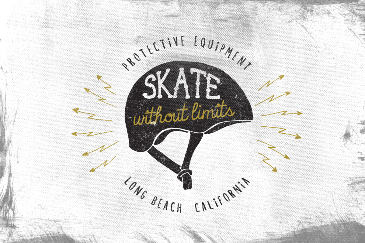 Hand Drawn Skateboard Logos, a Branding & Logo Template by Ian Barnard