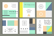 Shape + Color deco pack, an Invitation Template by Lera Efremova