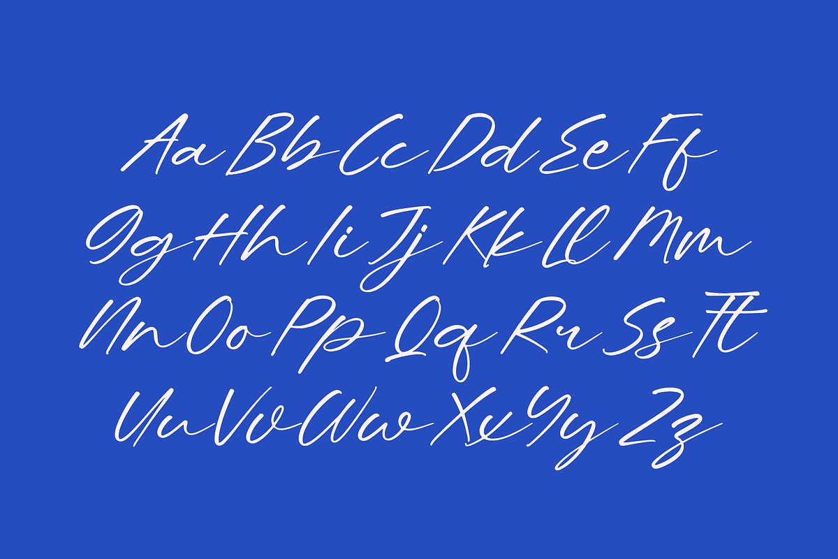 Letters Blushing Touch Sticky Note, a Script Font by Letterena Studios ...