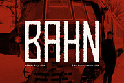 BAHN Pro Rough - THIN, a Sans Serif Font by MARTINI Type Designer