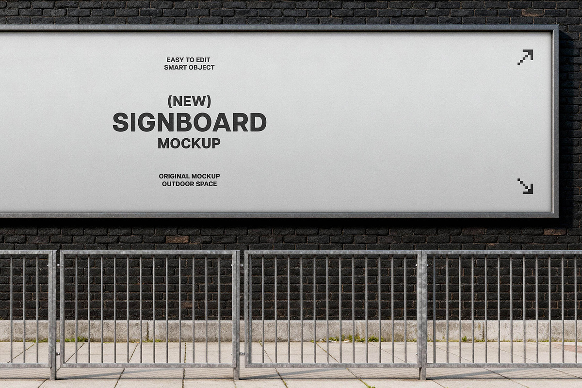 Roadside Signboard Mockup, an Advertising Mockup by Design Squad