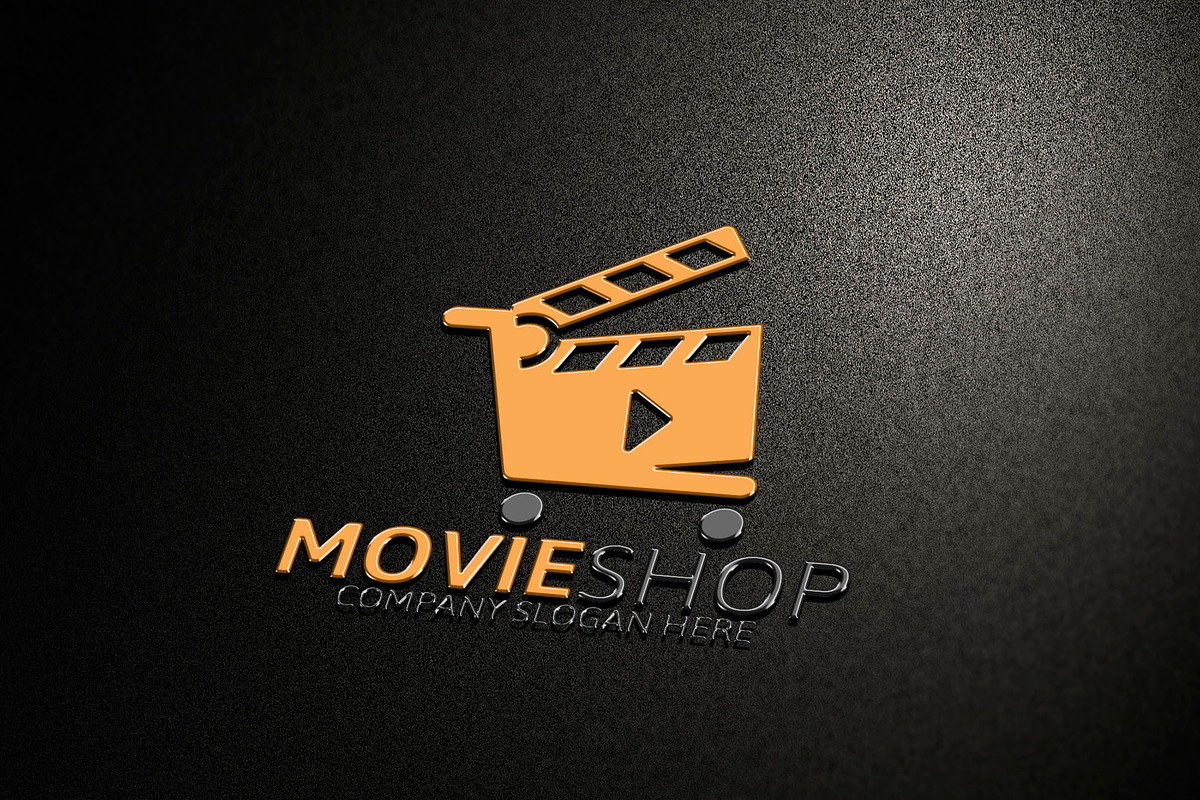 Movie Shop Logo, a Branding & Logo Template by Josuf Media