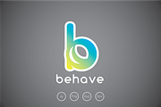 Behave - Letter B Logo Template | Branding & Logo Templates ~ Creative ...