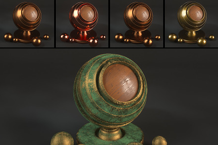 14 Roughness Material Shaders for C4, a Textures & Material 3D Model by ...