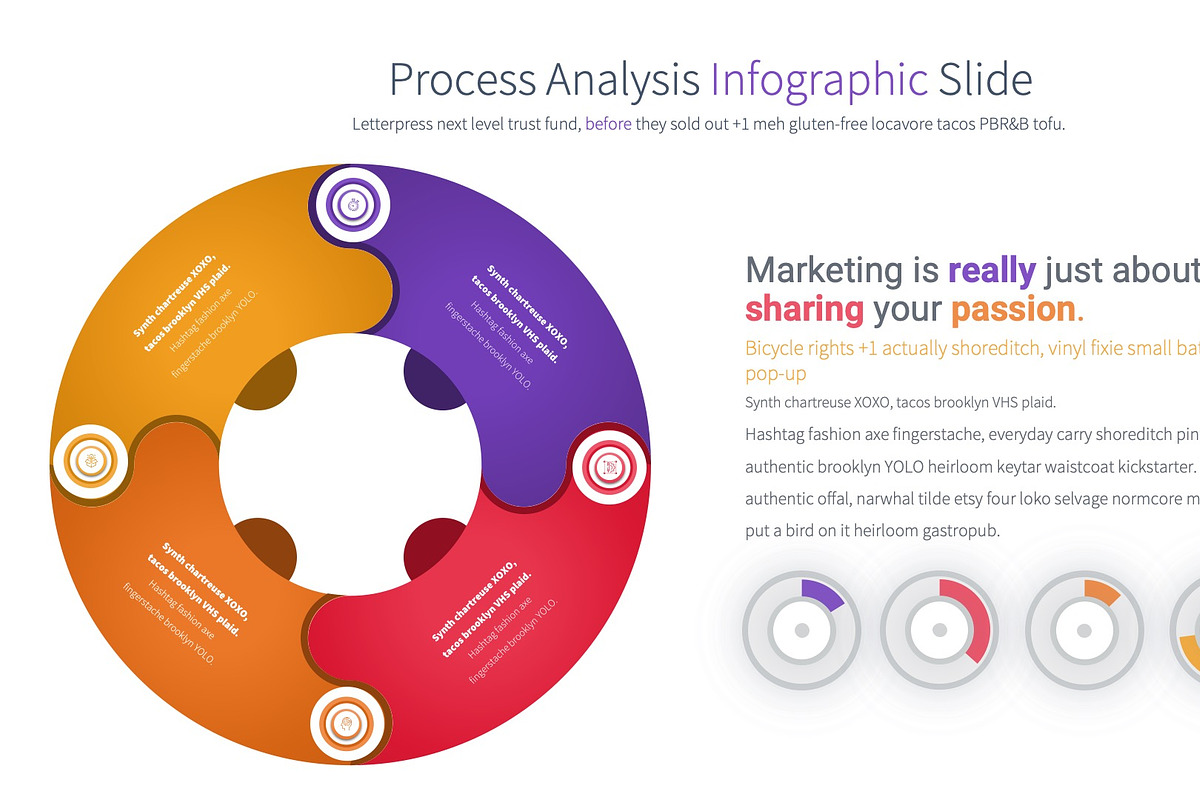 Process Analysis PowerPoint Slides, a Presentation Template by Pulsecolor