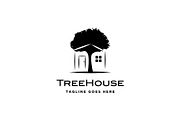 tree house logo, a Branding & Logo Template by ZHR Creative
