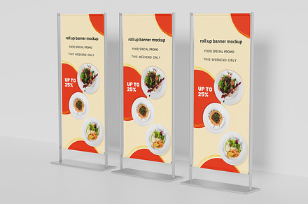 POSM Store Shelf Banner Mockup 1 | Advertising Mockups ~ Creative Market