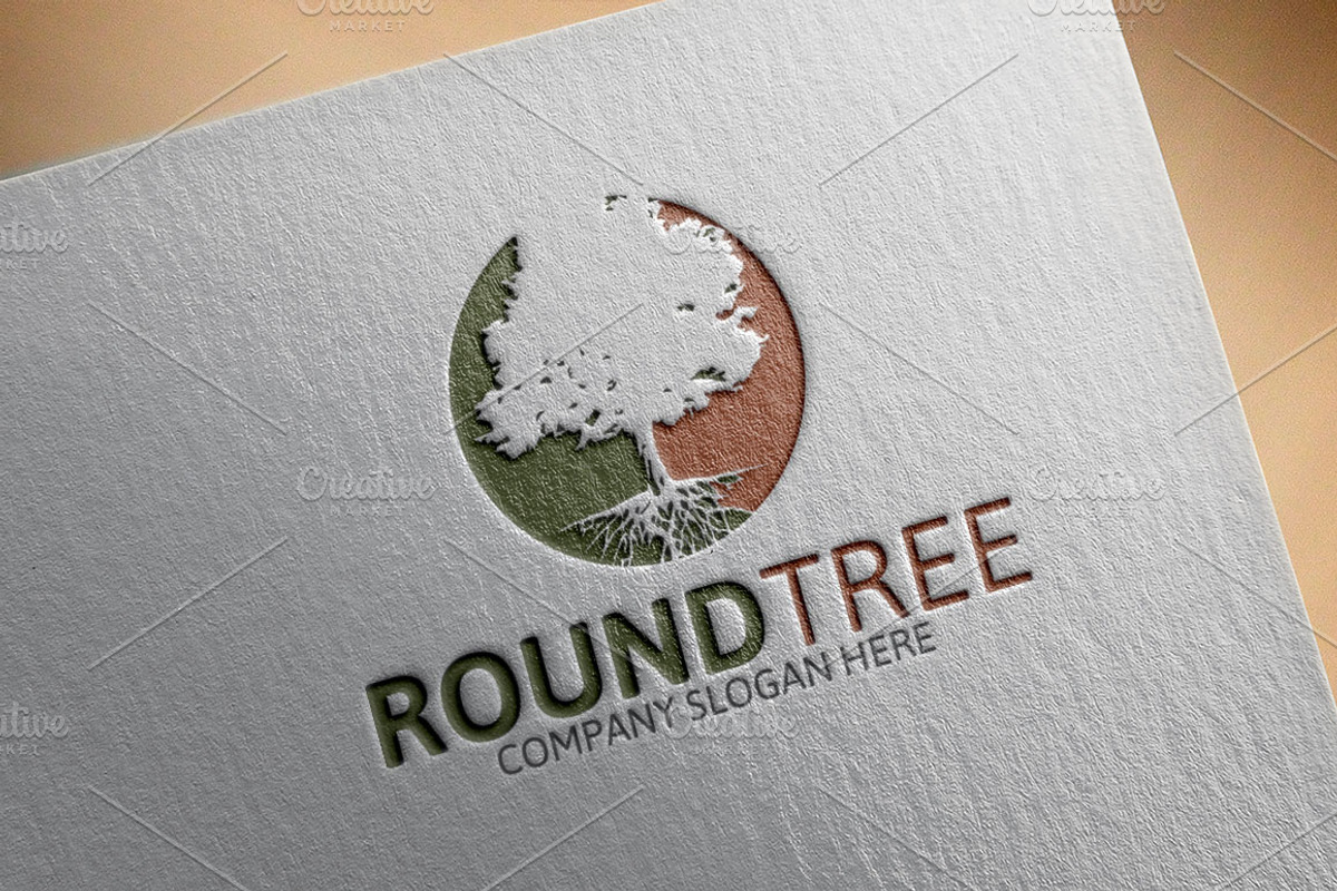 Round Tree Logo, a Branding & Logo Template by Josuf Media