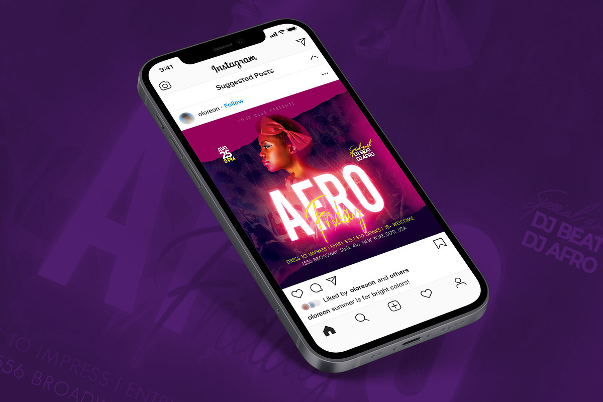 Afro Flyer, a Flyer Template by Artolus