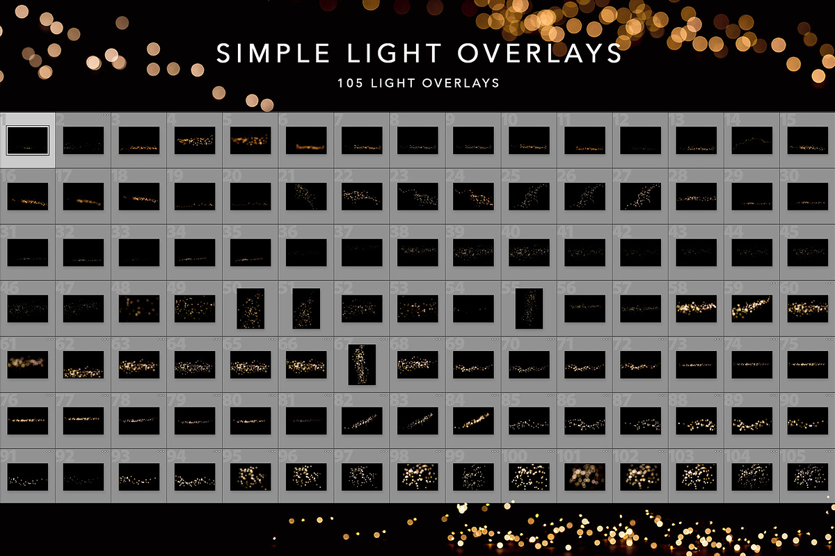 Simple Studio Light Overlays, an Action Add-On by Modern Stock