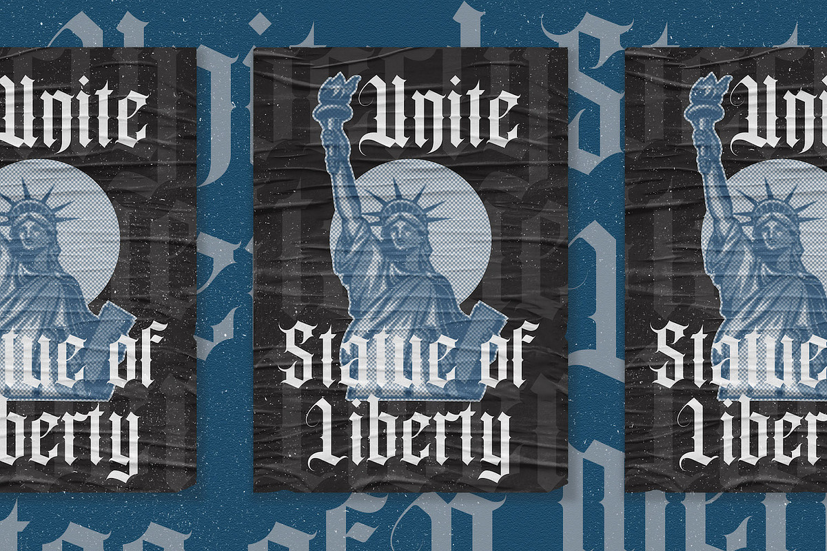 Angel Wish - Blackletter Font, a Blackletter Font by StringLabs