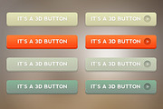 3D Buttons Set | Graphics ~ Creative Market