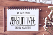 Version Type Pro Regular, a Font by boldversion