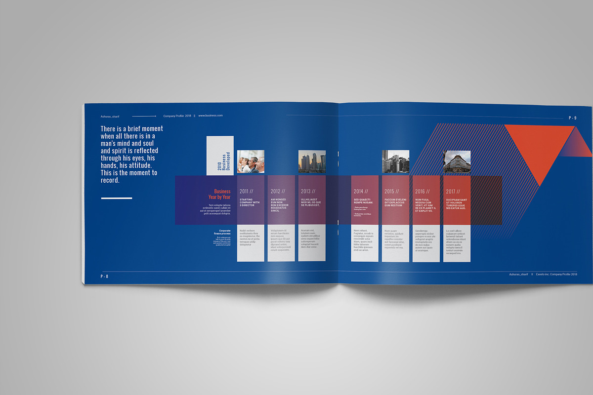 Landscape Company Profile, a Brochure Template by Elite_Standard