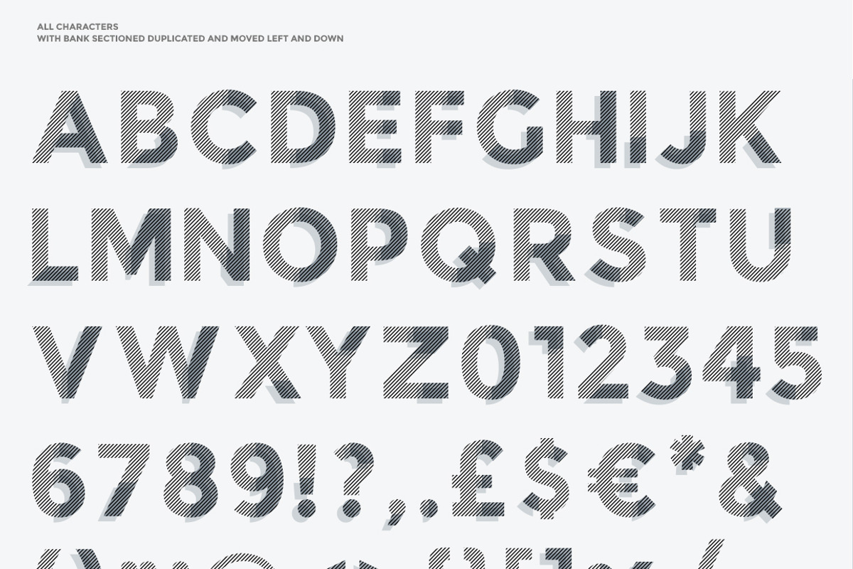 BankNue Typeface