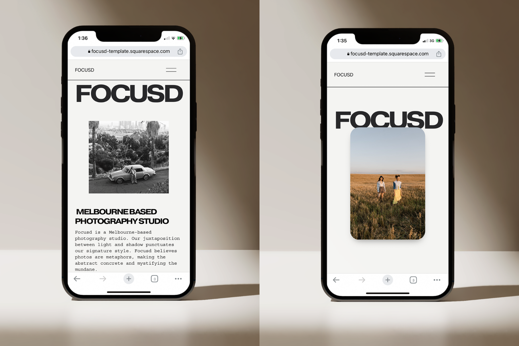 Easy to Set Up Squarespace 7.1 Web Template | Creative Market