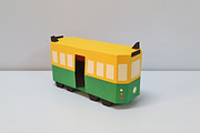 DIY Melbourne Tram - 3d papercraft, a Templates & Theme by PAPER amaze
