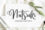 NATSUKI, a Script Font by Olexstudio | Creative Market