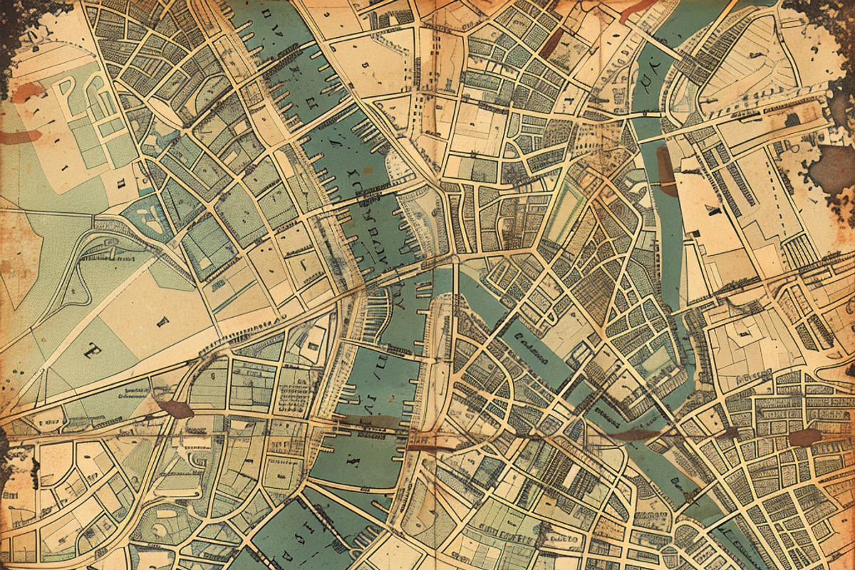 Vintage City Map