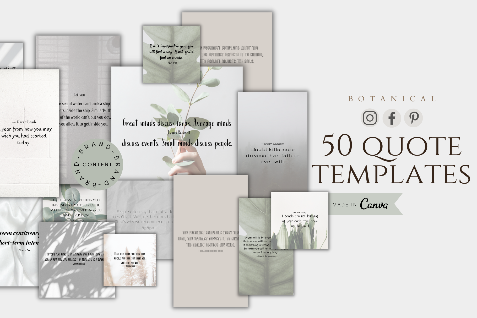 Aesthetic Inspiration Quote Template, a Social Media Template by ...