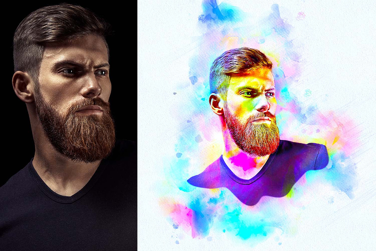 Portrait Art Photoshop Plugin