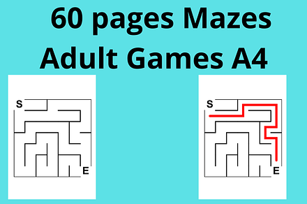 Maze Games, an Illustration by DeepFuze