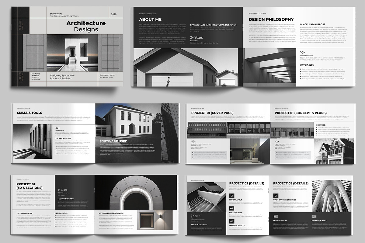 Architecture Portfolio Design