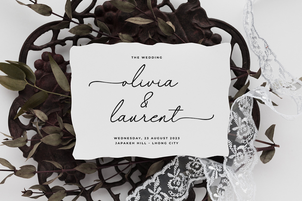 Koutella - a modern script, a Script Font by Beautypes