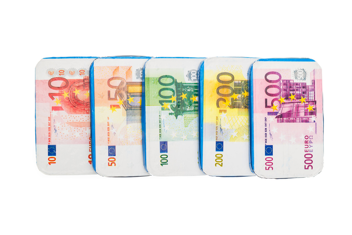 Fake euro banknotes chocolate, a Business Photo by Phodo Design
