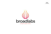 Broad Labs Logo, a Branding & Logo Template by LogoLabs | Creative Market