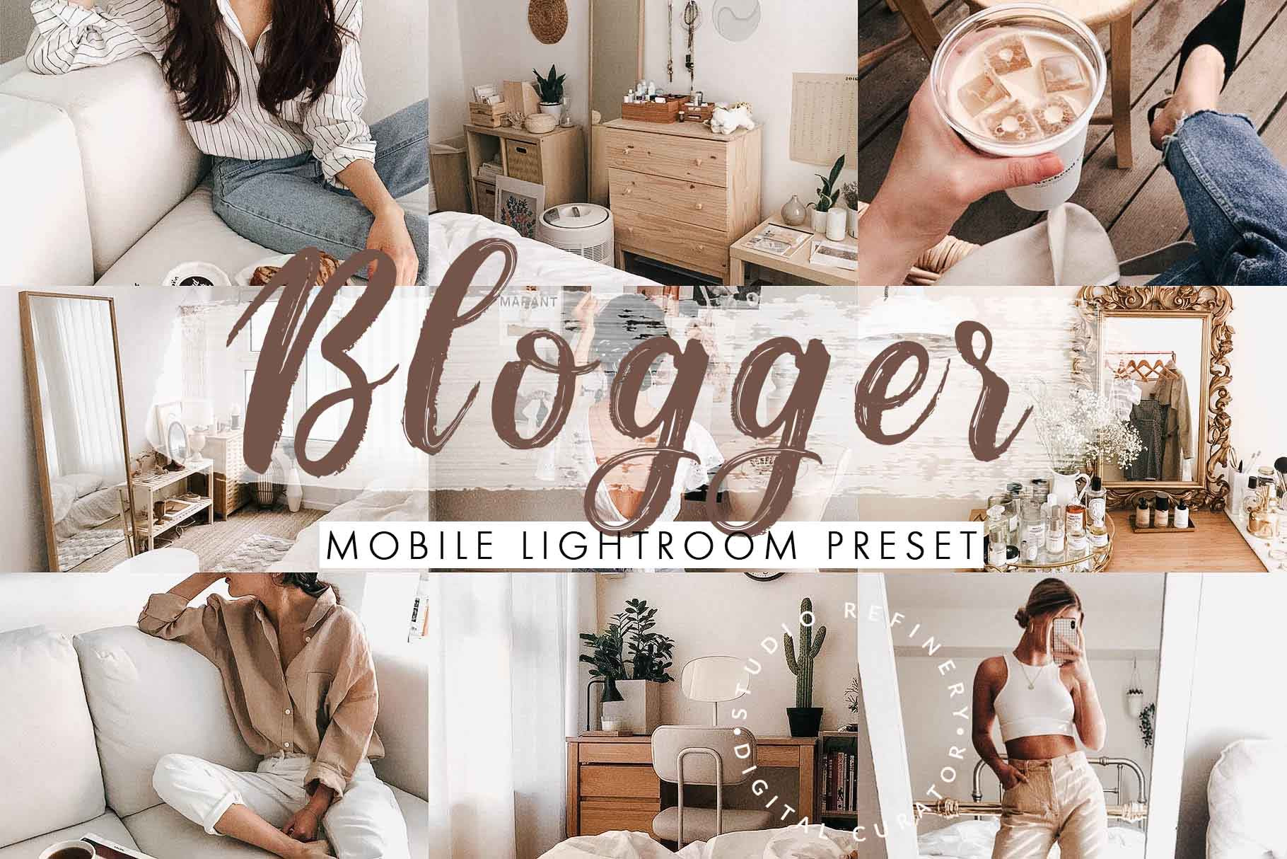 Blogger Lightroom Presets, an Action Add-On by STUDIO REFINERY