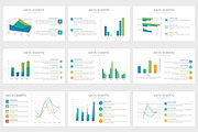 Data Charts PowerPoint Template, a Presentation Template by SlideOne